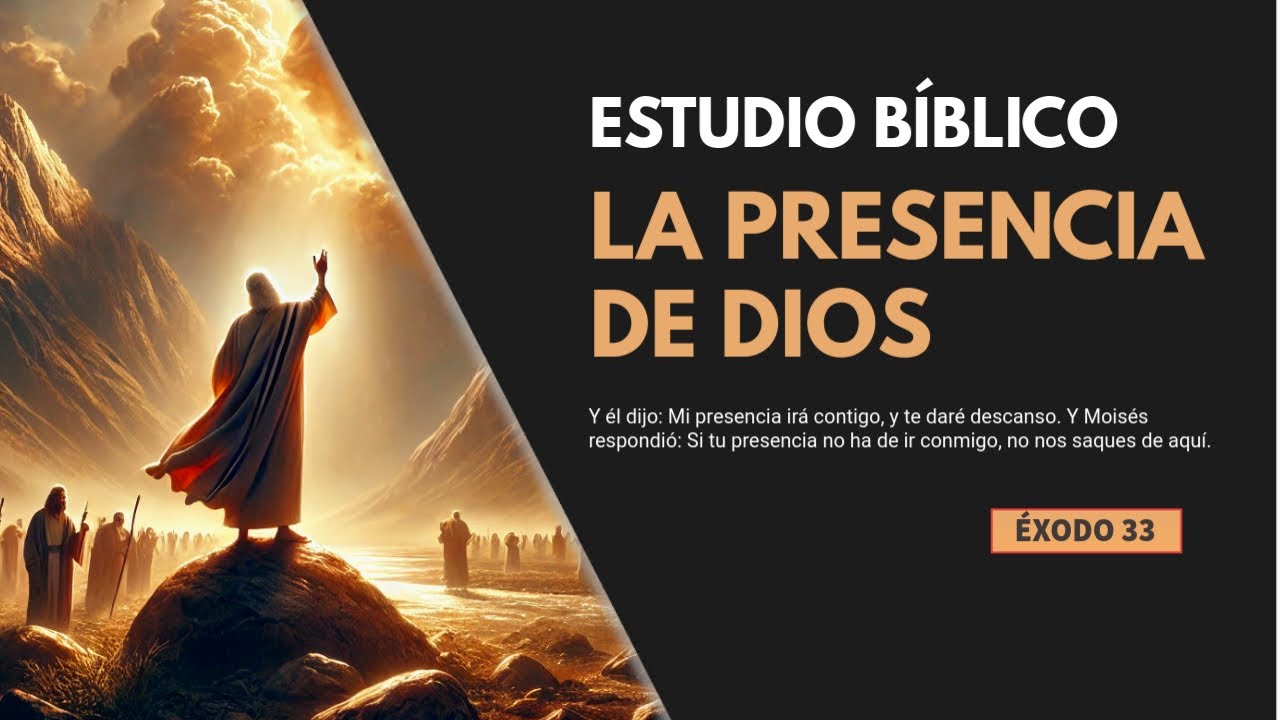Estudio Bíblico | La Presencia de Dios Prometida - REFLEXIÓN. - YouTube