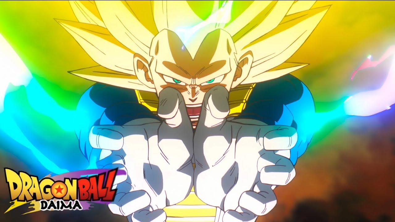 Vegeta's SSJ3 Final Flash Scene HD | DB Daima Ep 19 - YouTube