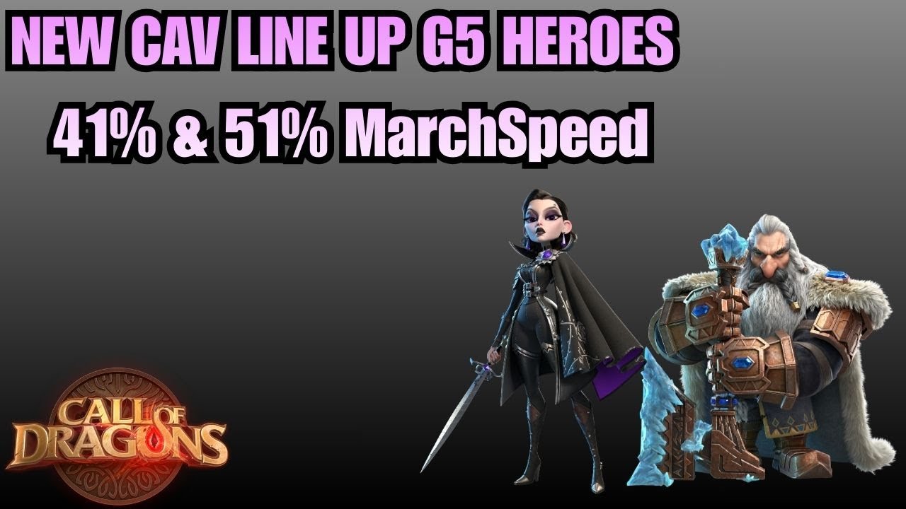 NEW CAVS LINEUPS WITH G5 HEROES | CALL OF DRAGONS - YouTube