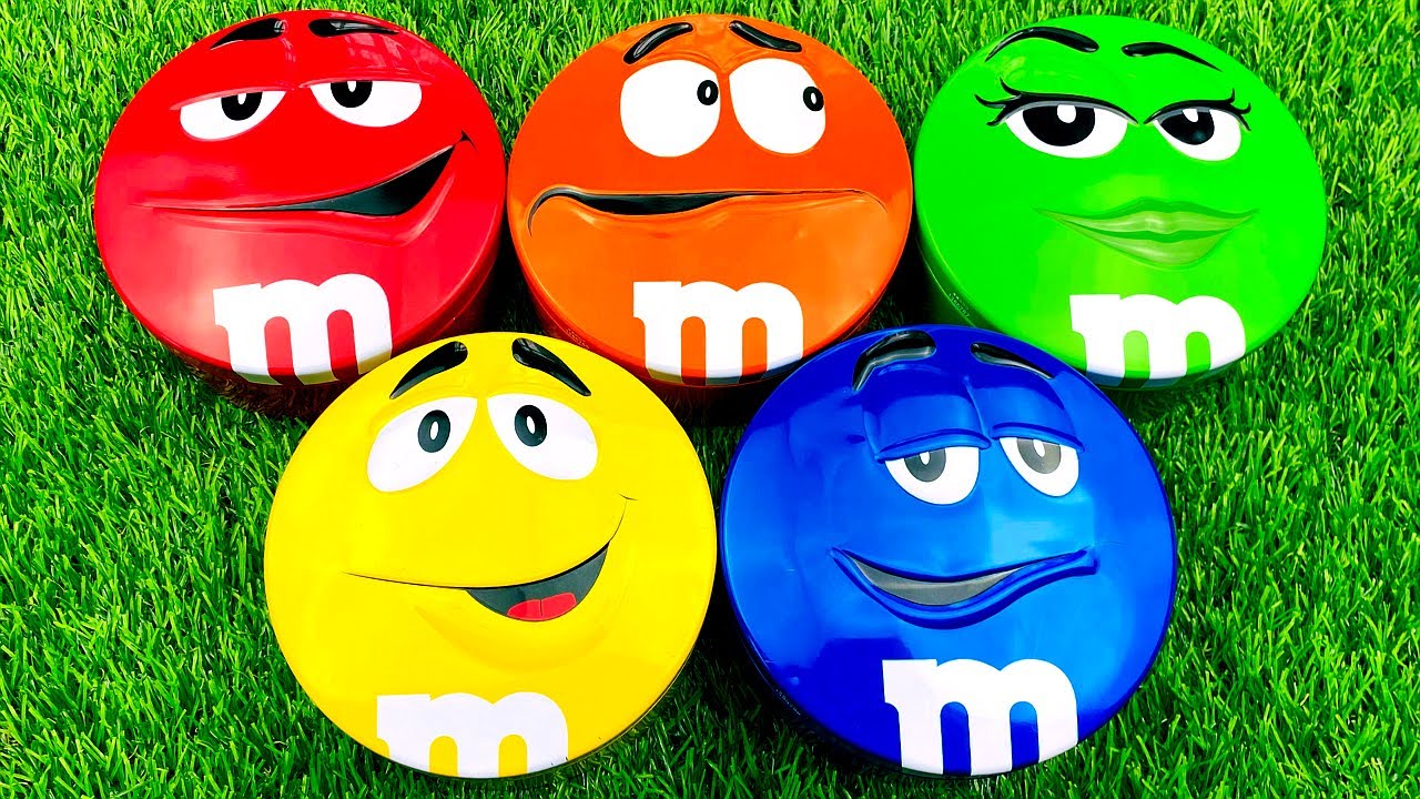 5 Minutes Satisfying with Rainbow Candies Unpacking From Glossy M&M'S ...
