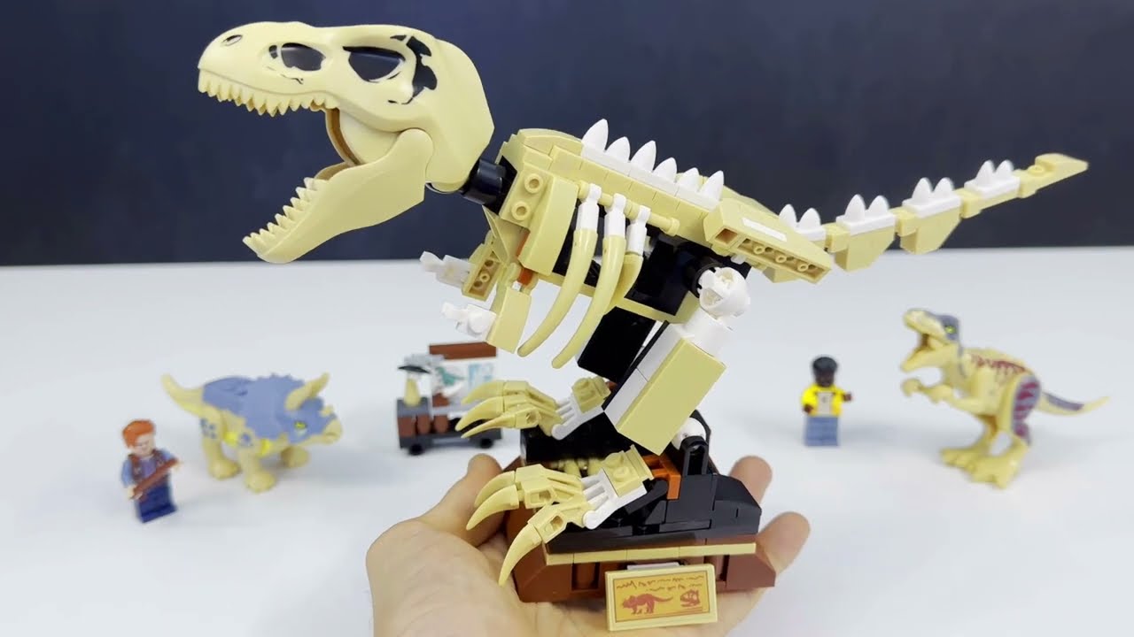 Khủng long bạo chúa, Khủng long ba sừng, Khủng long lego lắp ráp mới mở ...