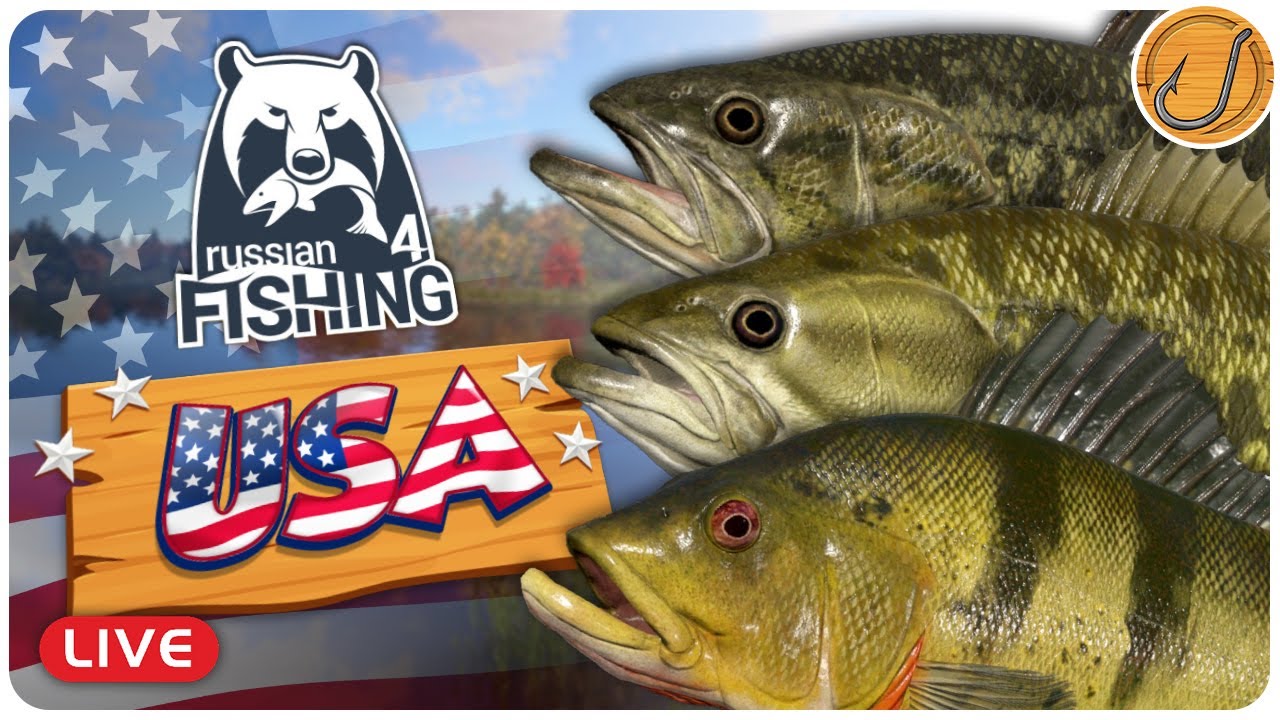 BIG Bass fishing on Light Tackle at Elk Lake! | Russian Fishing 4 (RF4 ...