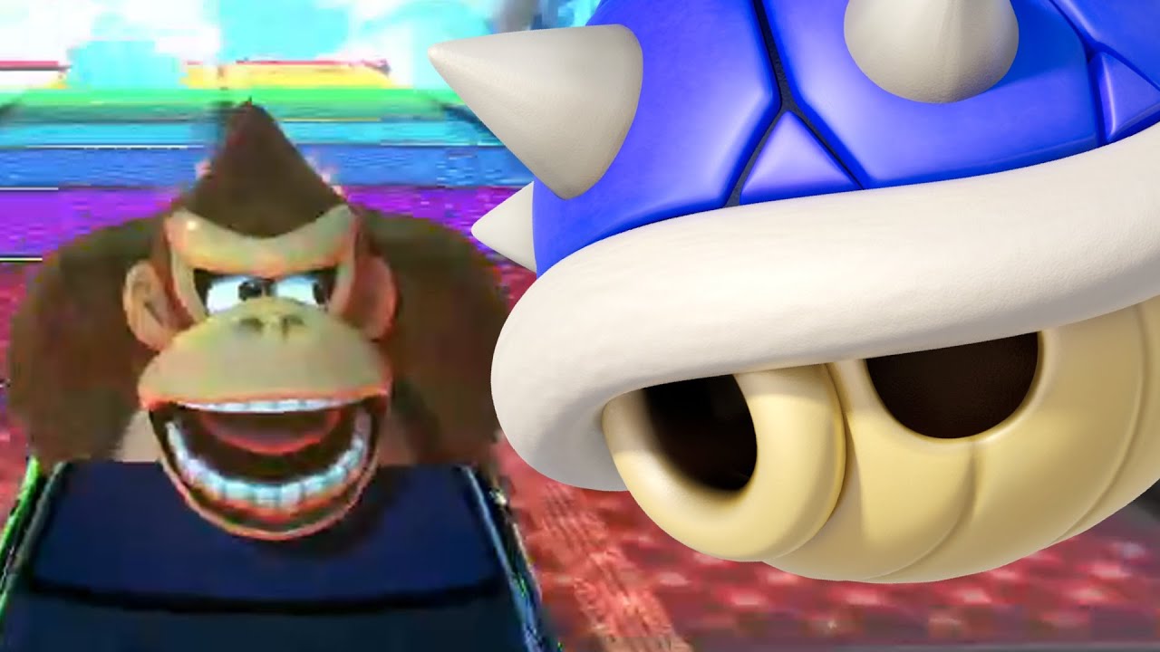 Mario Kart 8 Deluxe Blue Shell Moments 15 - YouTube