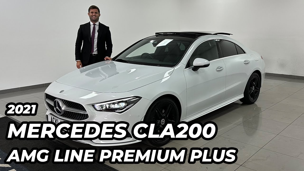 2021 Mercedes CLA200 1.3 AMG Line Premium Plus - YouTube