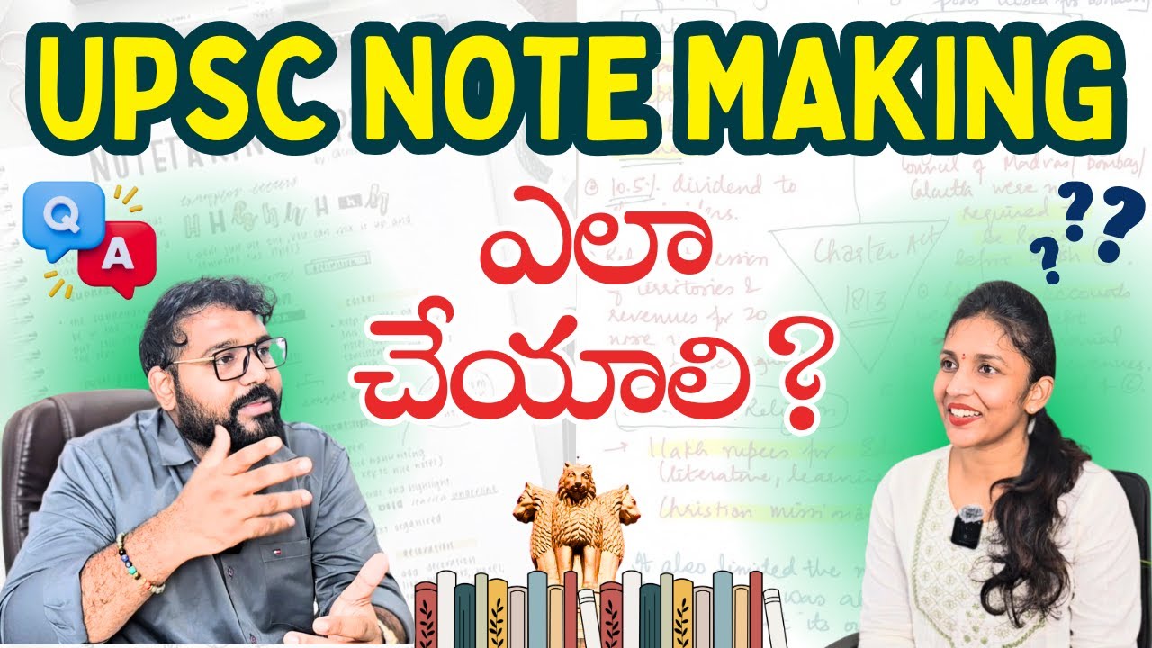 Best UPSC Notes Making Strategy | Dos And Don'ts| IAS Short Notes ...