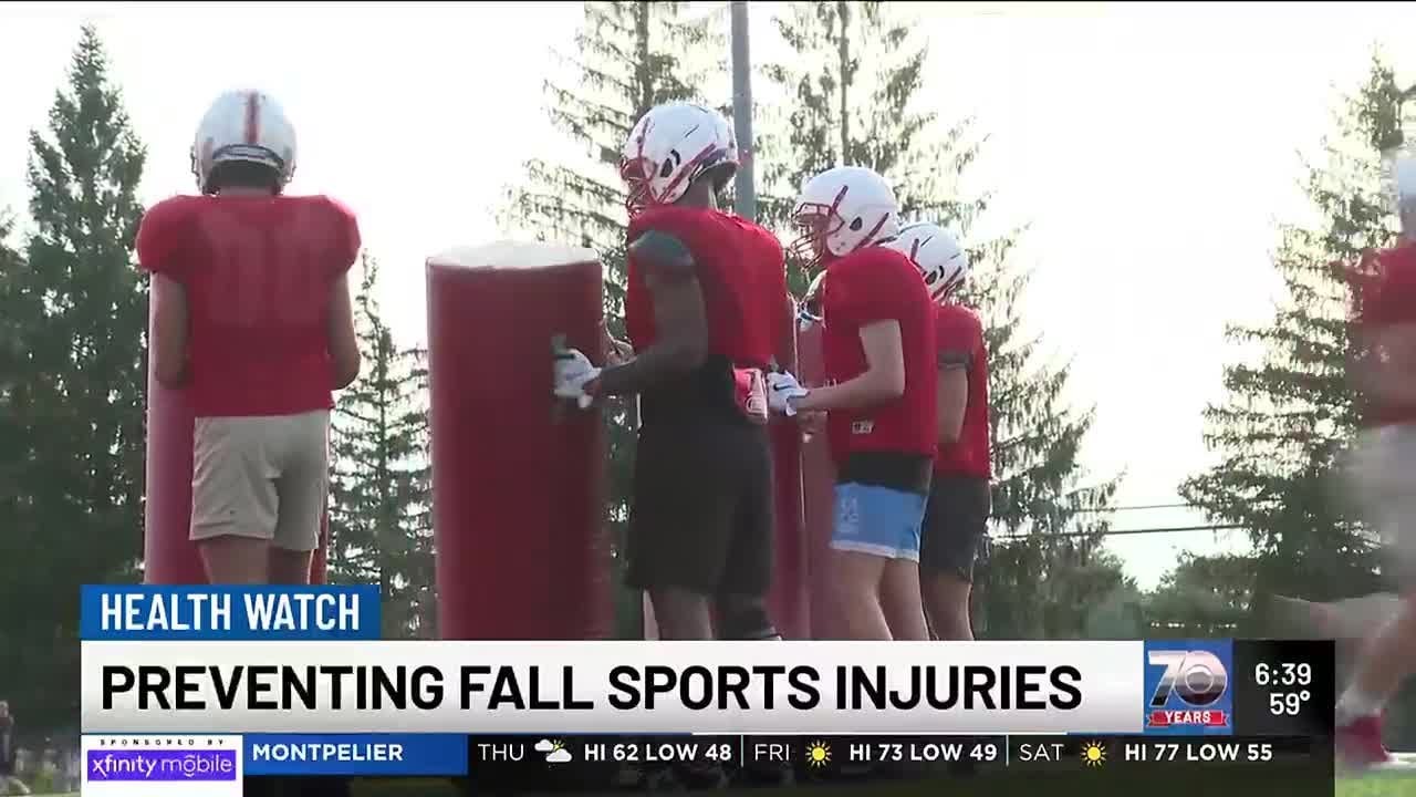 Health Watch: Preventing fall sports injuries in student-athletes - YouTube
