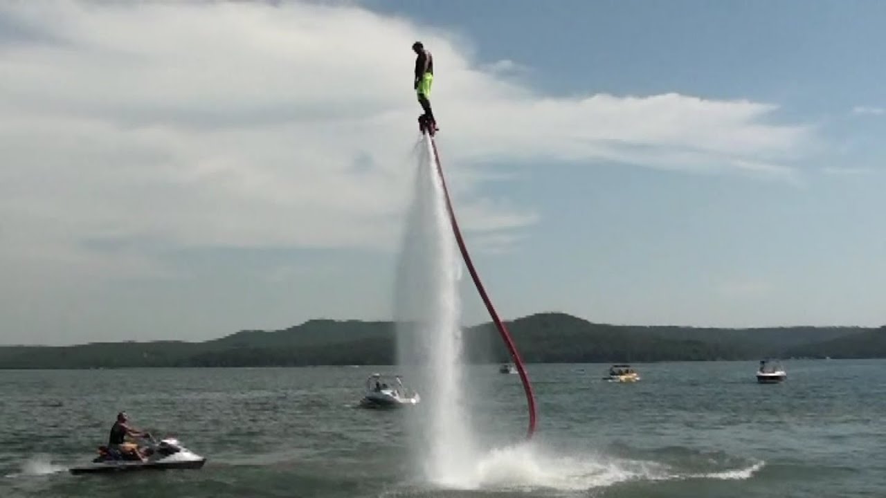 Flyboard - The Jet Pac Is In Arkansas! - YouTube