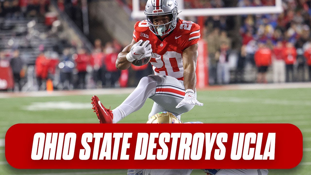 Short-handed Buckeyes destroy UCLA despite missing key offensive pieces ...