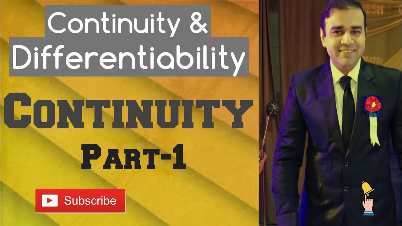 Continuity and Differentiability (part-2), Continuity -1, by Vinod Rathi - YouTube