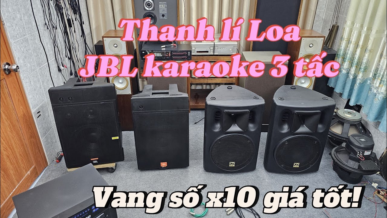 Loa JBL control 12SR, control 10 thanh lí, vang x10 giá tốt! Audio AG ...