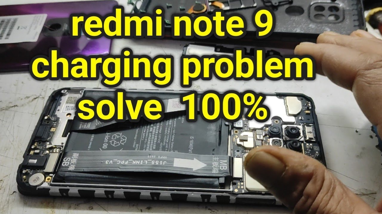 Redmi note 9 charging problem solve 100% | redmi note 9 charging ...