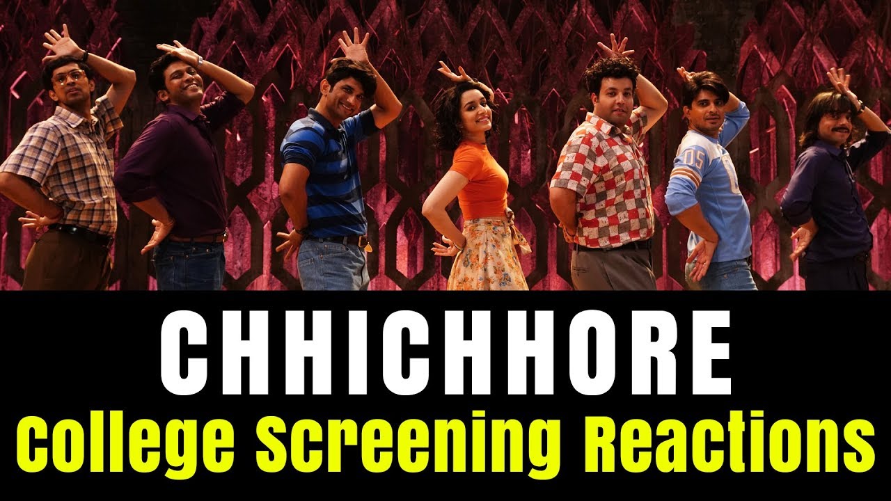 Chhichhore | College Screenings | First Reviews - YouTube