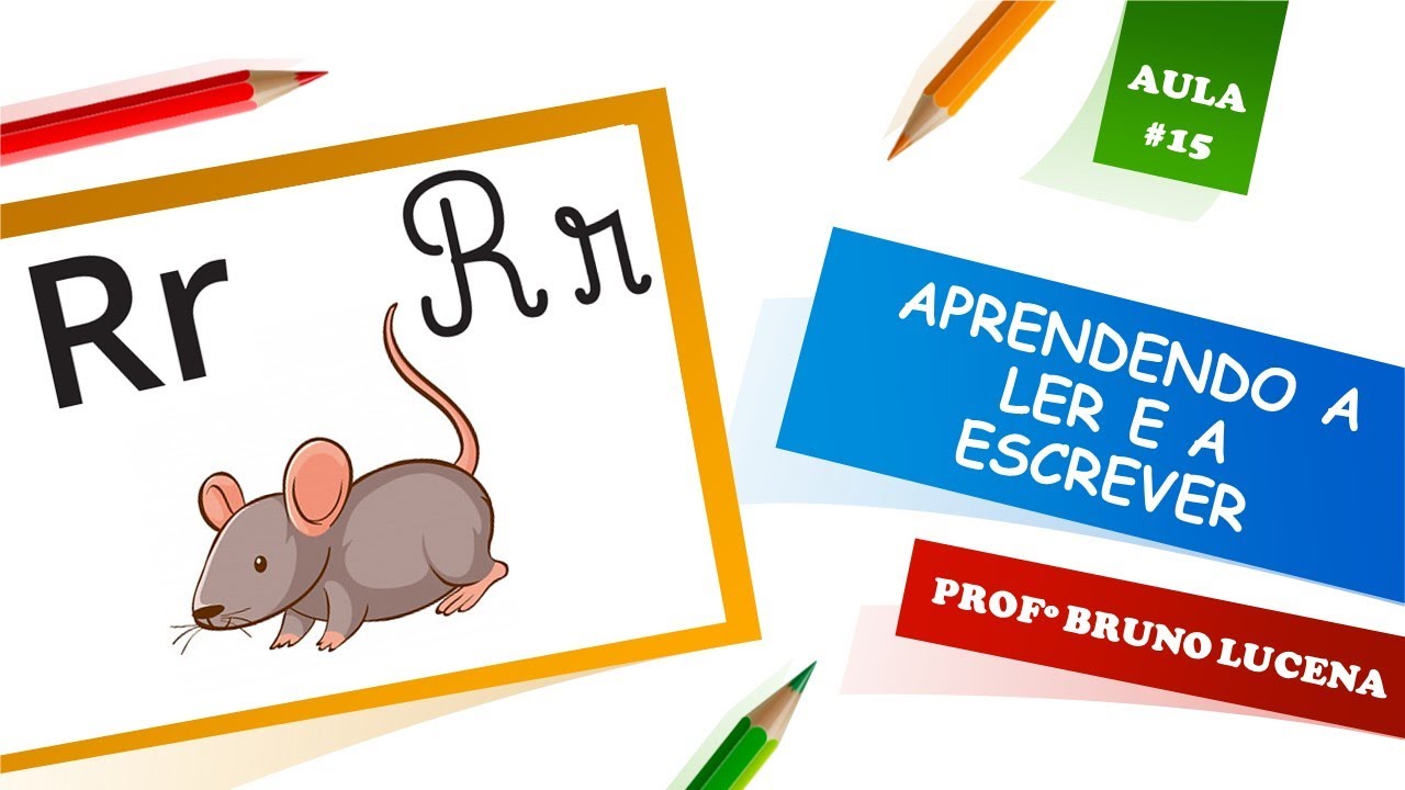 Letra R - Alfabetização Fônica - Aula 15 - YouTube