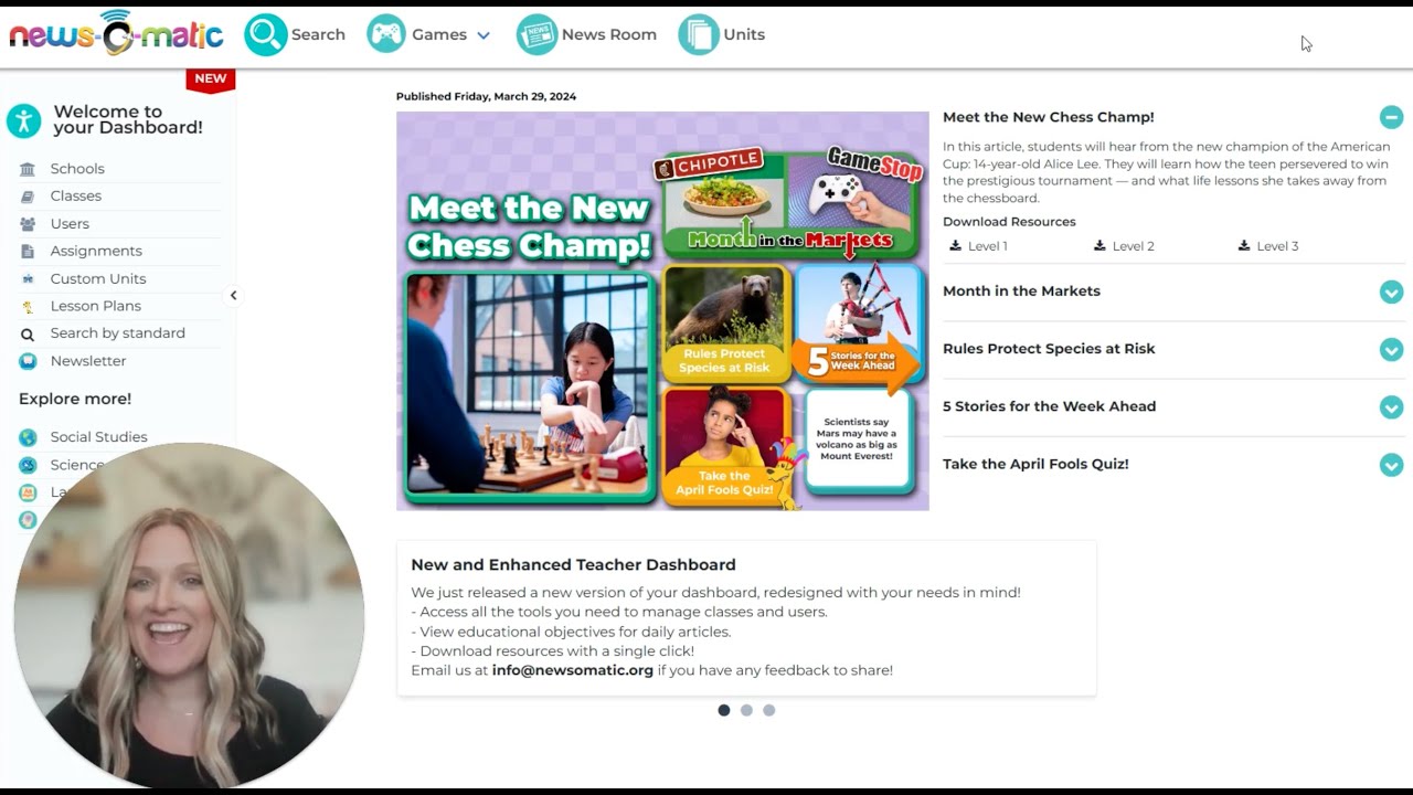 News-O-Matic - Announcing Our New Dashboard - YouTube