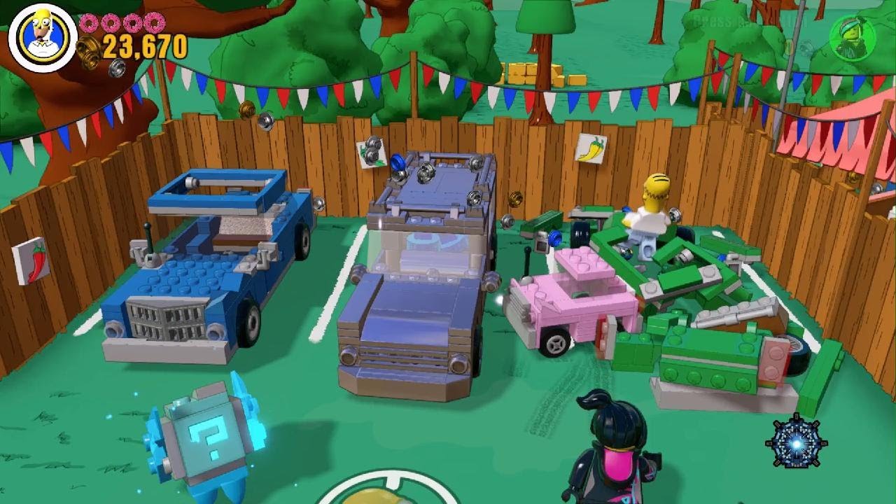 Lego Dimensions: The Simpsons Level!! - YouTube