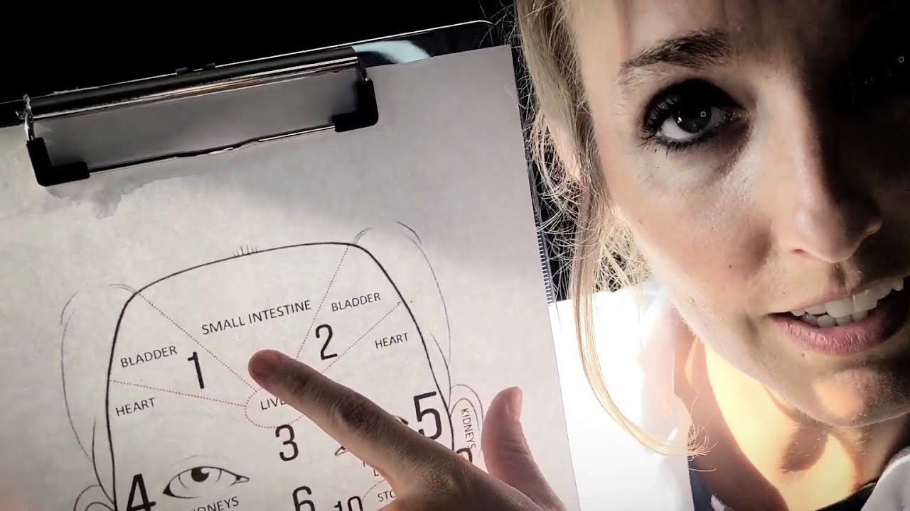 ASMR | Face Mapping and Posture Adjusting | Custom Role Play - YouTube