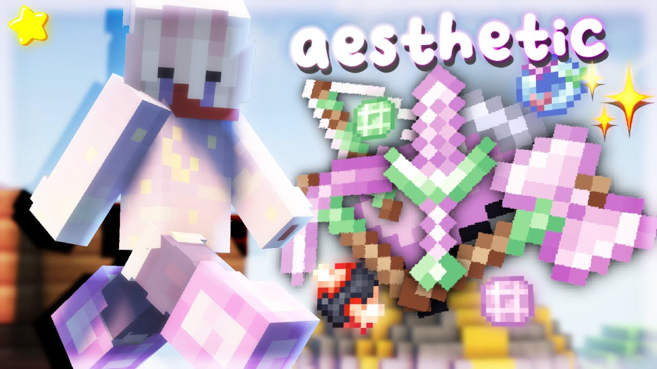 My CUTEST Texture Pack! (Pastel 16x Release) | Kham 💛 - YouTube