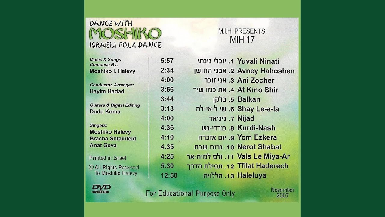 At Kmo Shir (Musical Version) - YouTube