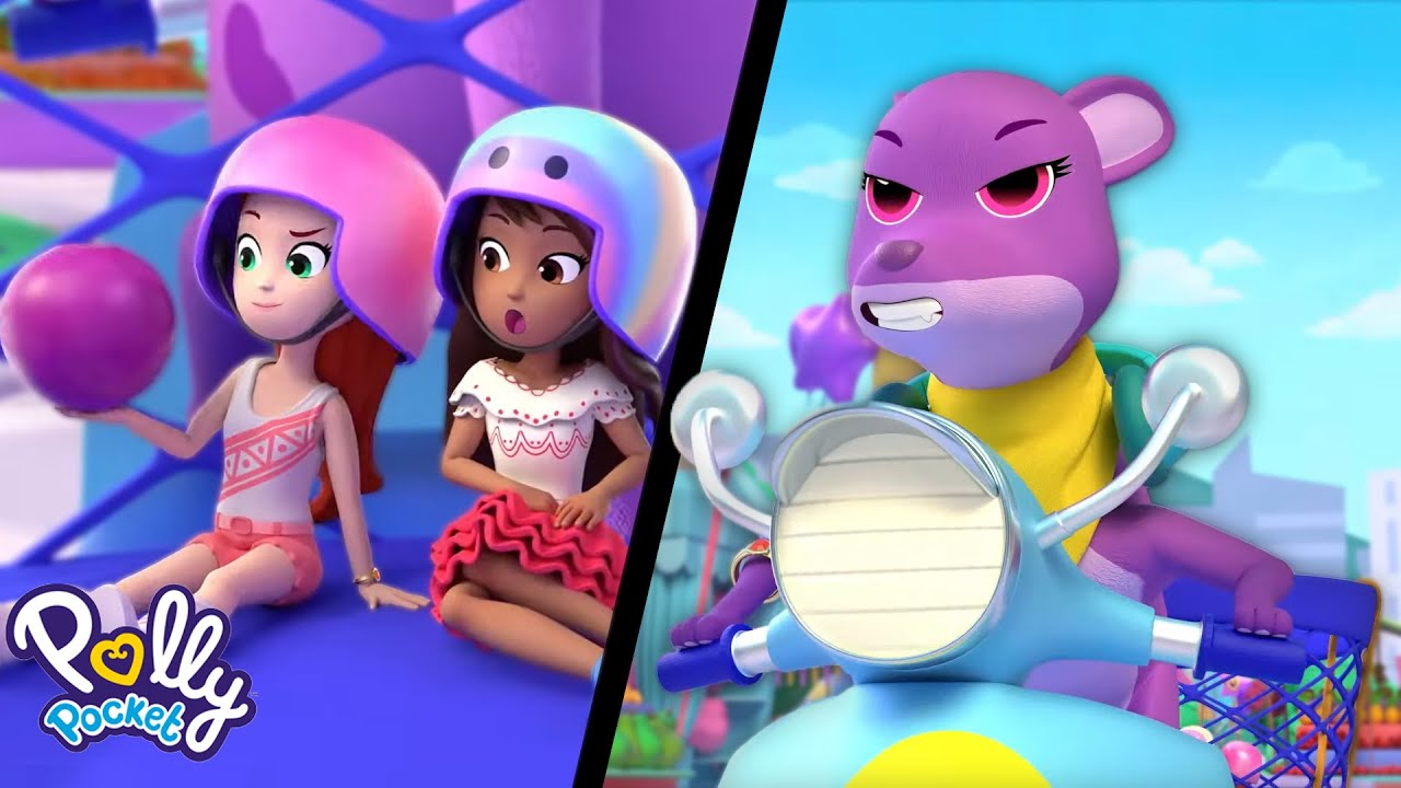 Un chien sur une Vespa ?! | Polly Pocket Studio Aventure Ep.7 - YouTube