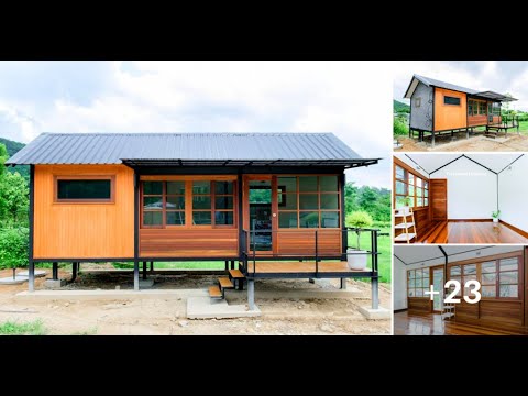 Chic and Affordable: 1-Bedroom, 1-Bathroom One-Story Loft Style House ...