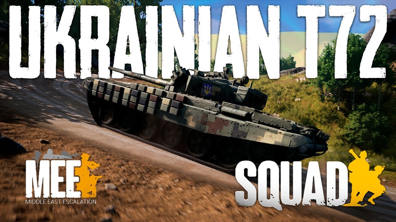 Ukrainian T72B3 DESTROYING Russian Forces Squad Gameplay [MEE MOD ...