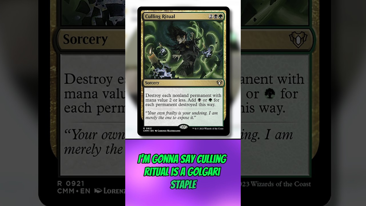 Play Culling Ritual & Thank Me Later. It’s an absolute staple for ...