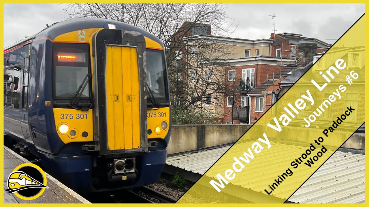 Medway Valley Line : Journeys #6 : Linking Stood to Paddock Wood - YouTube