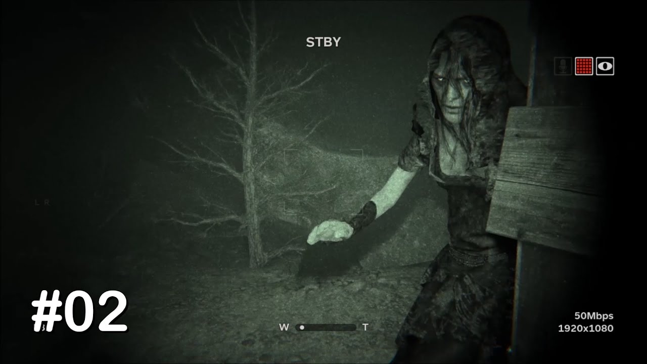 Outlast 2 part 02 - OMG! What the fucking hell scary woman. - YouTube