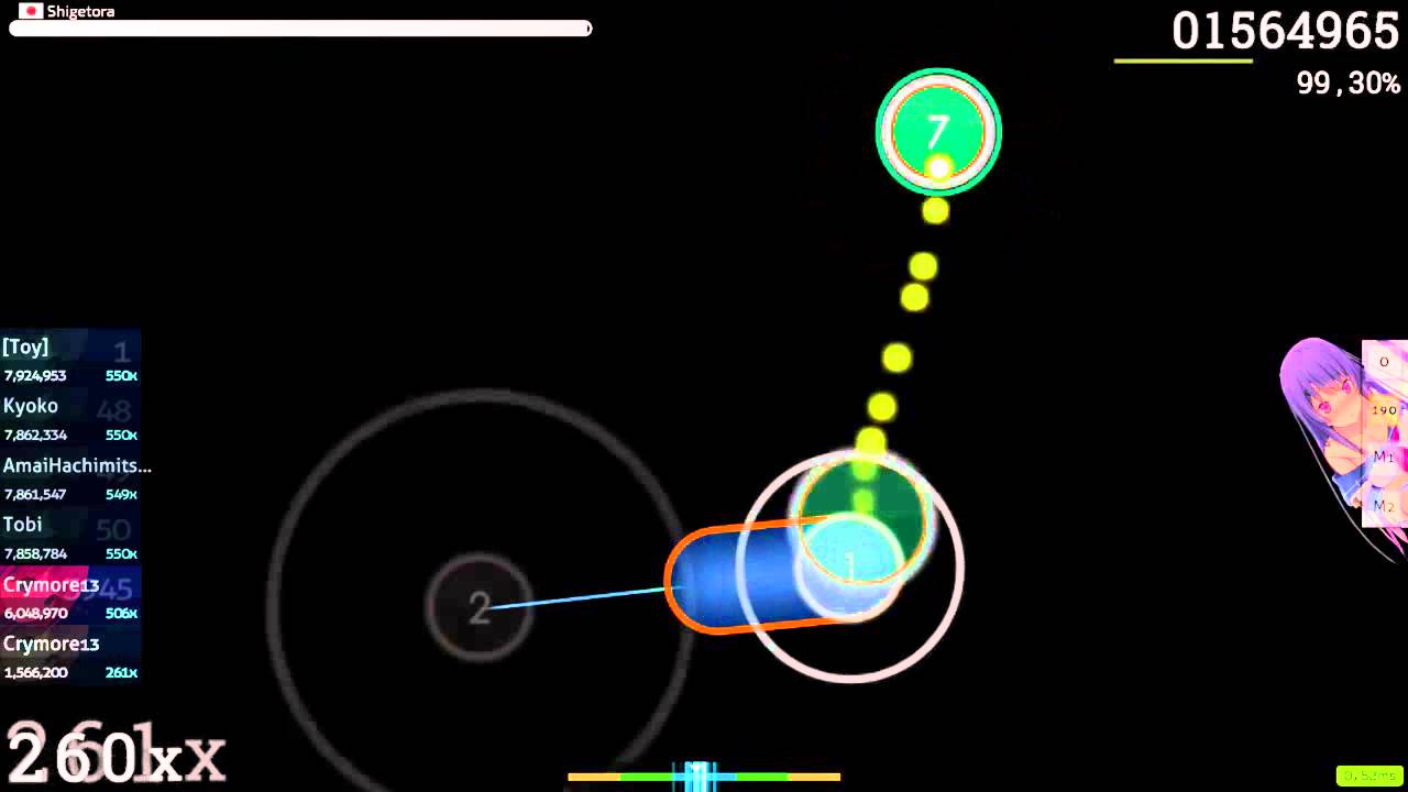 [osu!] Ni-Sokkususu - Blade Dance [Kneesocks] 99.04% - YouTube