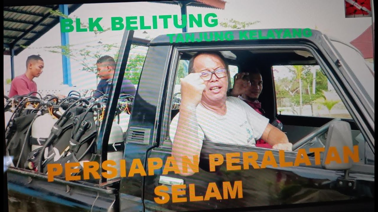 Diving Belitung Persiapan Alat Selam di BLK Belitung Tanjung Kelayang ...