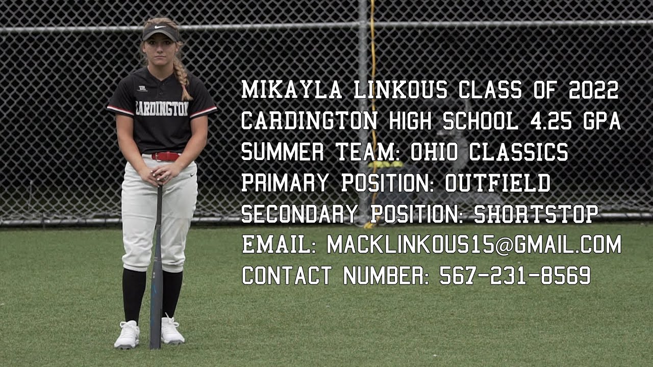 Mikayla Linkous Class of 2022 - YouTube