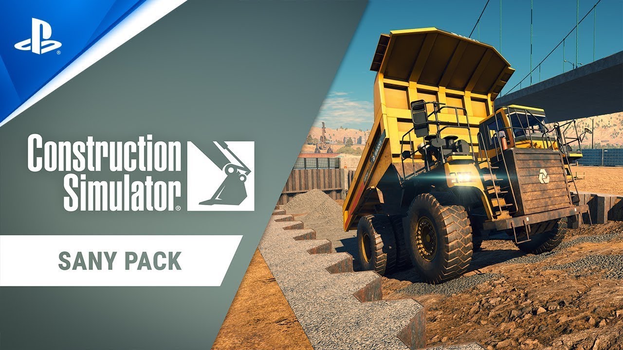 Construction Simulator PS5: New SANY Pack Gameplay - YouTube