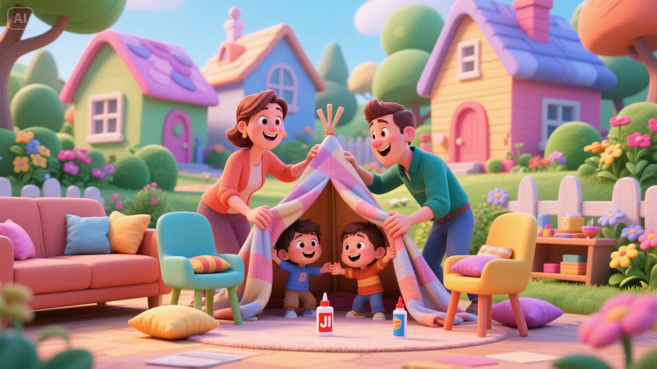 Family Fun Time – Together We Play! | Popular Kids Song | Educational ...