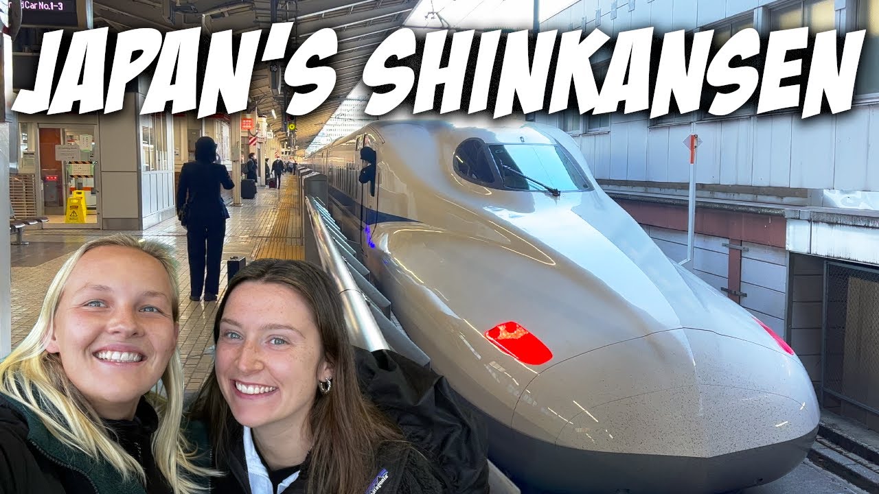 Our FIRST EVER BULLET TRAIN! (Shinkansen) 🇯🇵 - YouTube