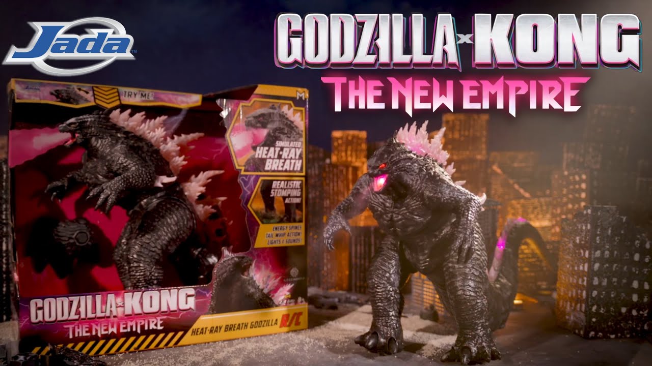 GODZILLA a CONTROL REMOTO | GODZILLA X KONG: THE NEW EMPIRE | JADA TOYS ...