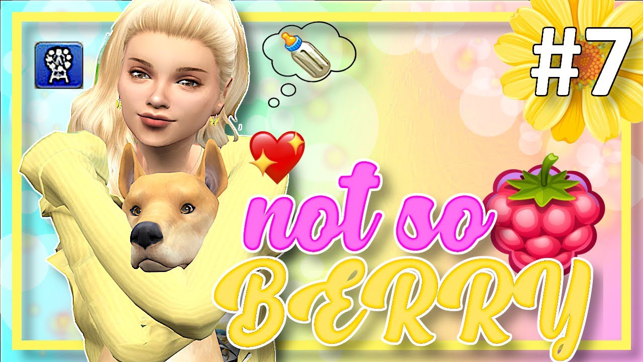 NOT SO BERRY CHALLENGE! 🌻 Yellow #7 | sims 4 - YouTube