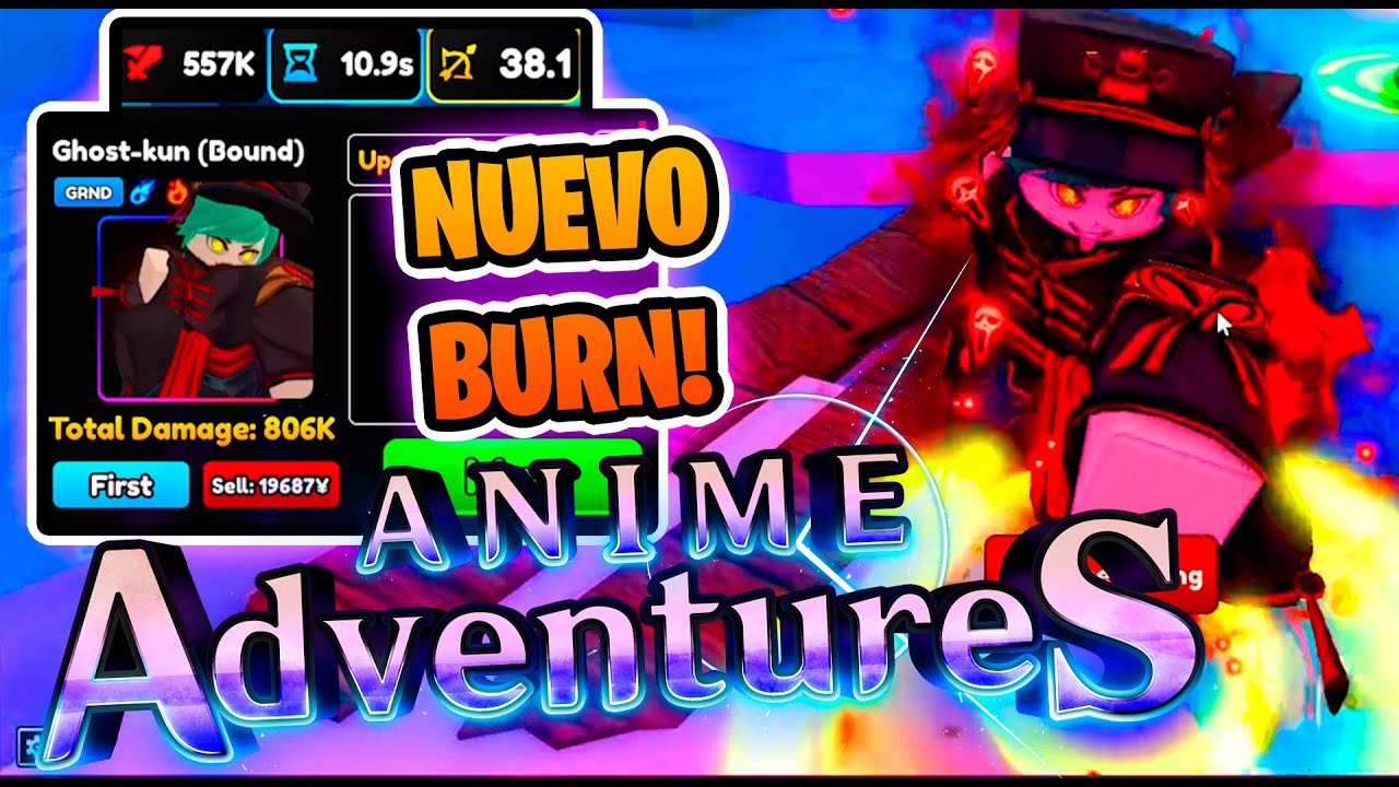 🔥 GHOST KUN BOUND Evo Showcase 🌌 ANIME ADVENTURES🌌 #roblox - YouTube