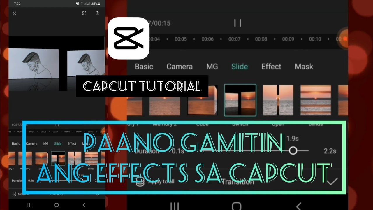 CapCut Tutorial-HOW TO USE EFFECTS IN CapCut | Capcut Edit Tutorial | RP TVS - YouTube