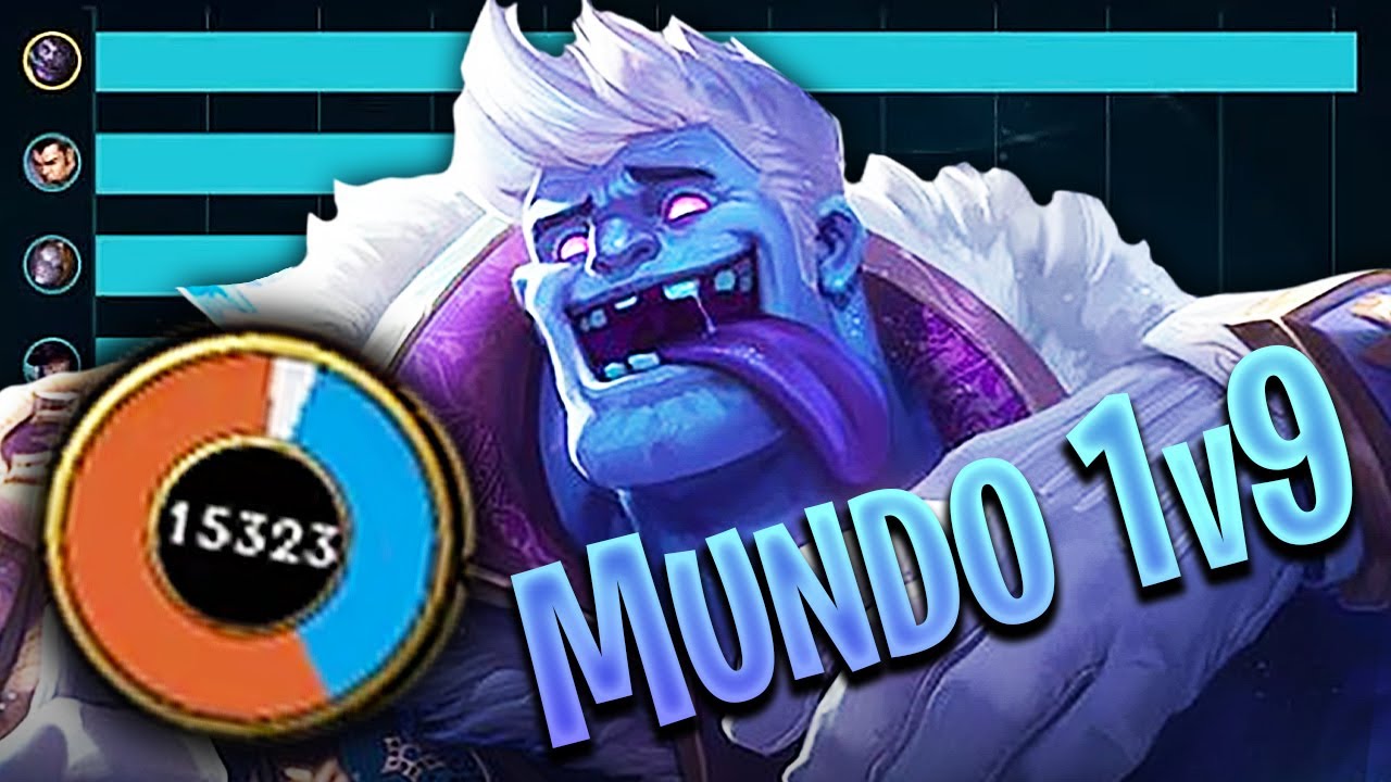 Tank Mundo má větší damage, než celý tým dohromady 🤣 - YouTube