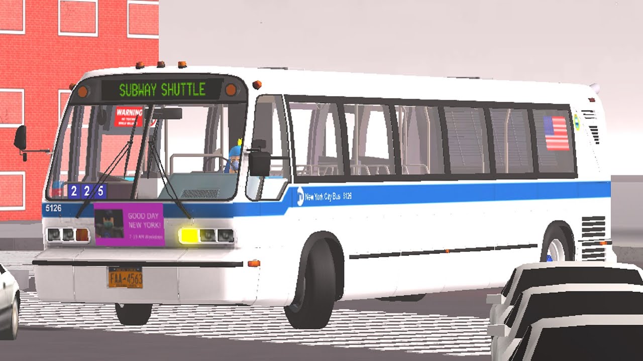 MTA: 1999 Novabus RTS-06 [5126] (D) Subway Shuttle Bus (Roblox) - YouTube