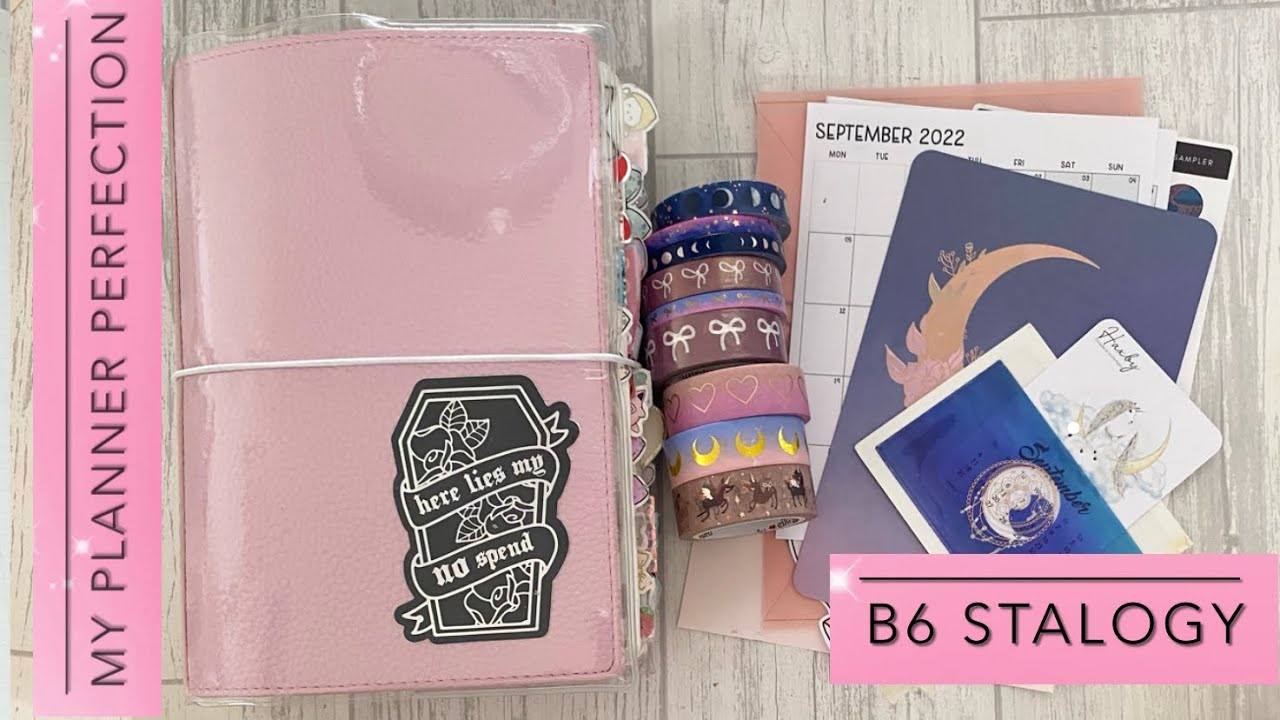 September Set Up B6 Stalogy | My Planner Perfection - YouTube