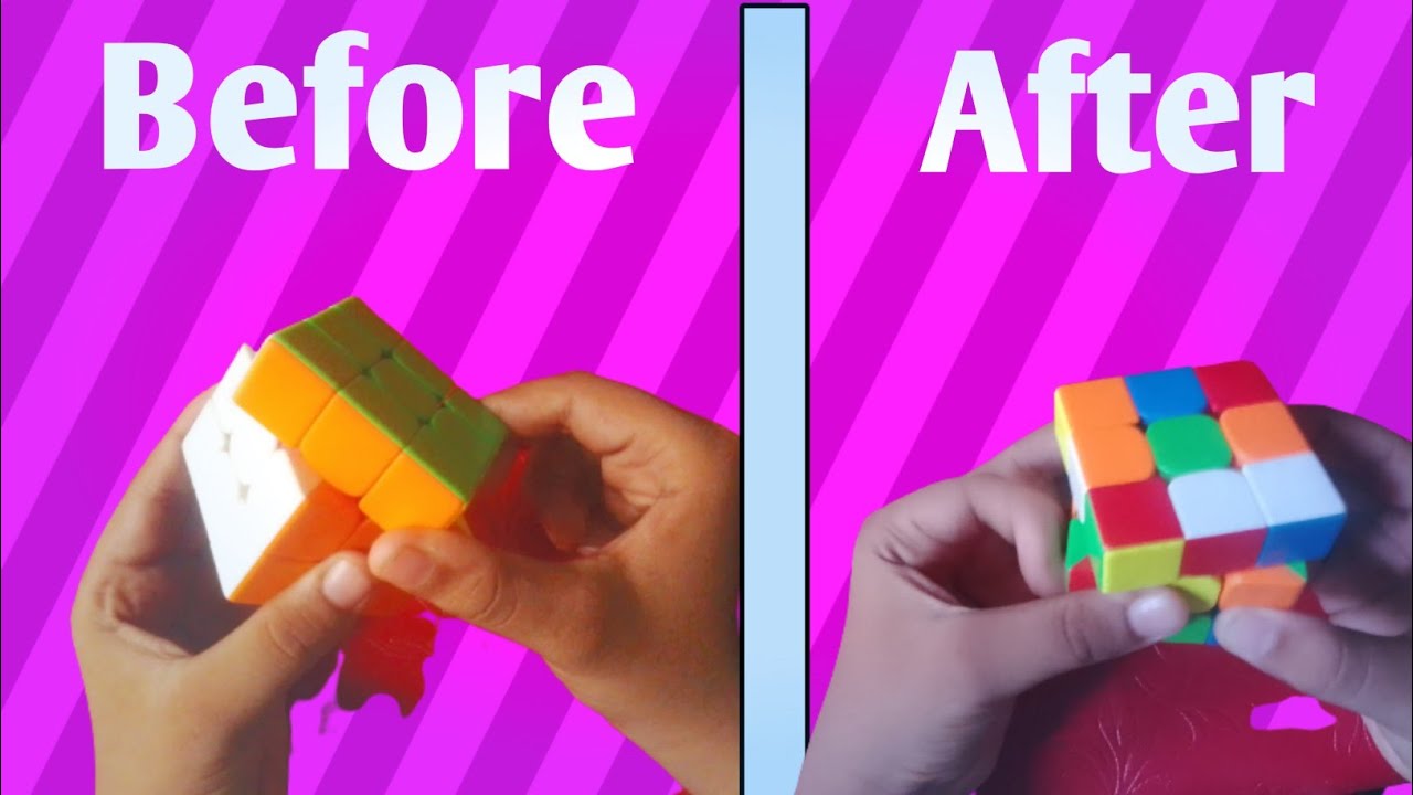 How to Turn Rubik's Cube Faster "Finger Tricks" - YouTube