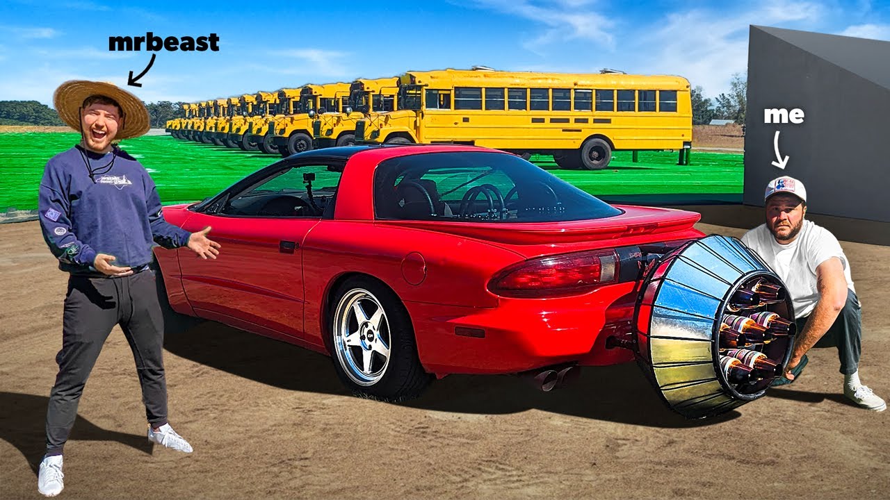We Built a Jet Powered Car for MrBeast - YouTube