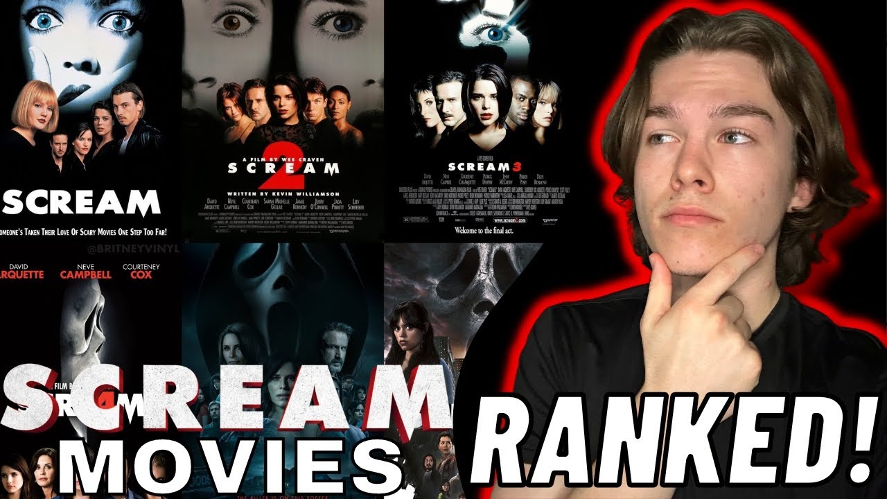 All 6 SCREAM Movies Ranked! 🔪 - YouTube