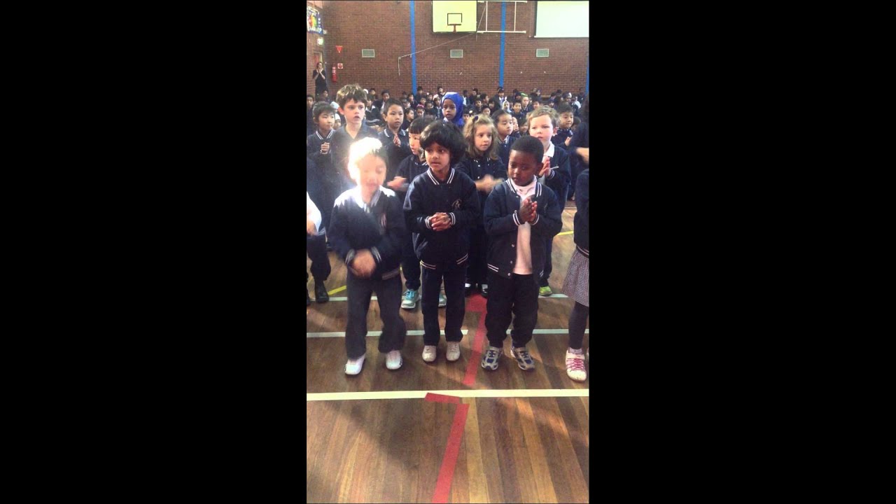 Footscray North Primary School Prep Rehearsal - YouTube