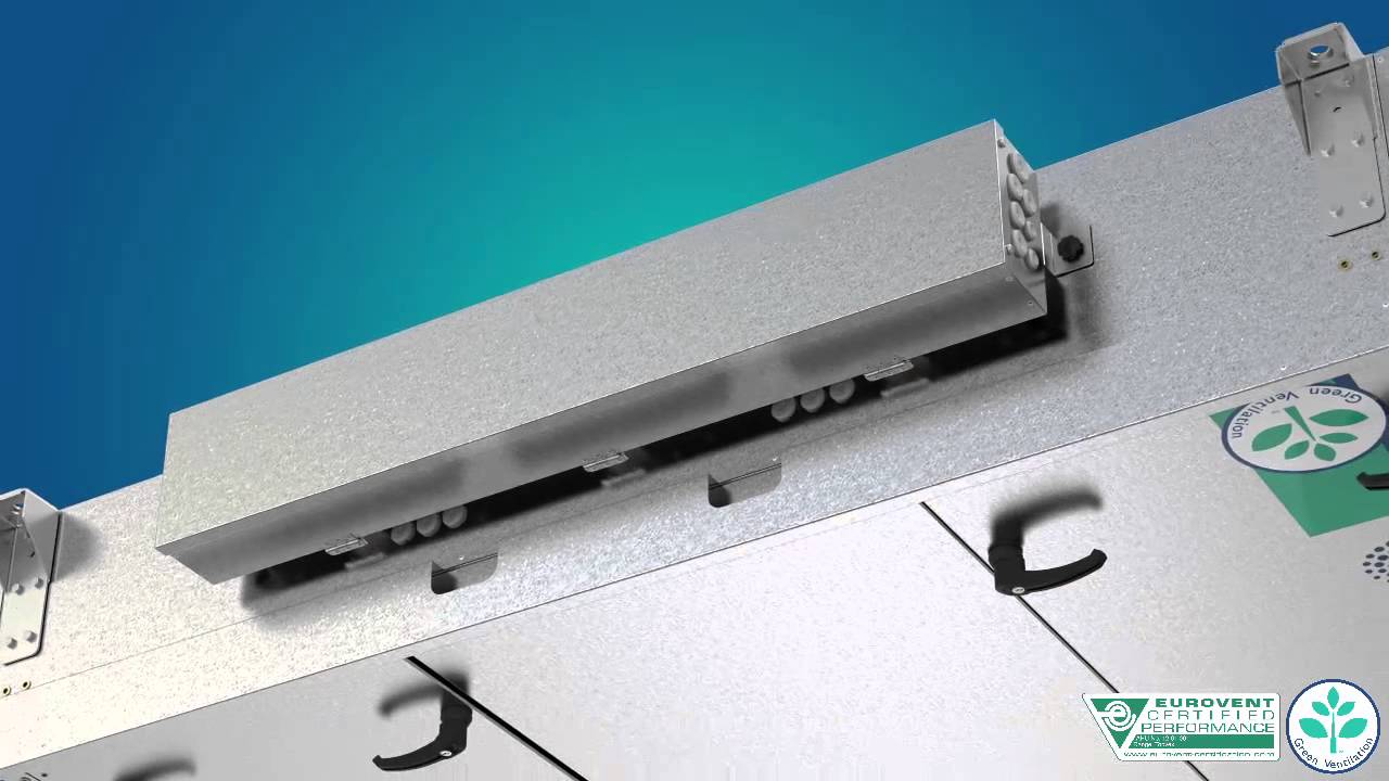 Topvex FC undertaksaggregat med effektiv värmeåtervinning - YouTube