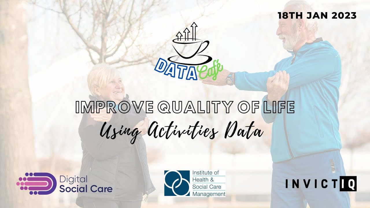 Data Café Session 9 | Improve Quality of Life using Activities Data ...