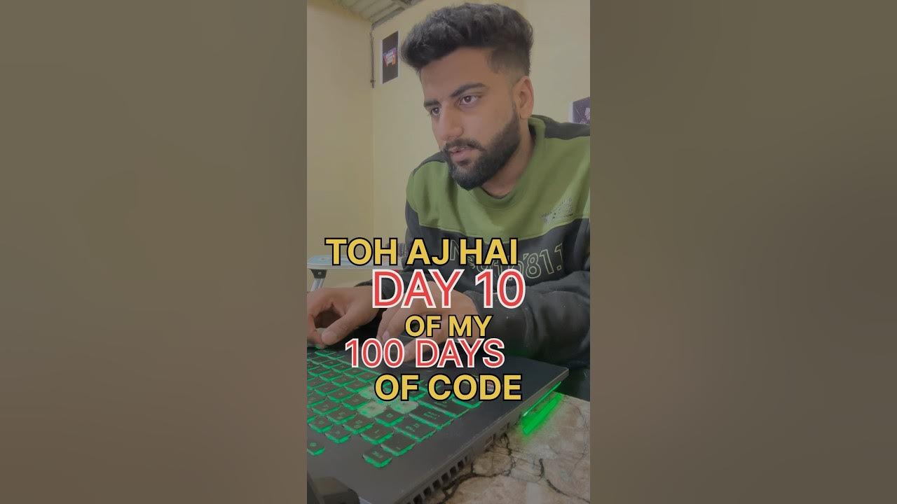DAY 10/100 Days Of Code #coding #100daysofcodingchallenge #programming - YouTube