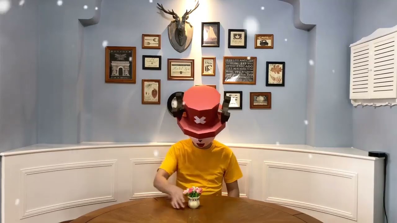 One Piece Tony Tony Chopper Paper DIY Cosplay Mask - YouTube