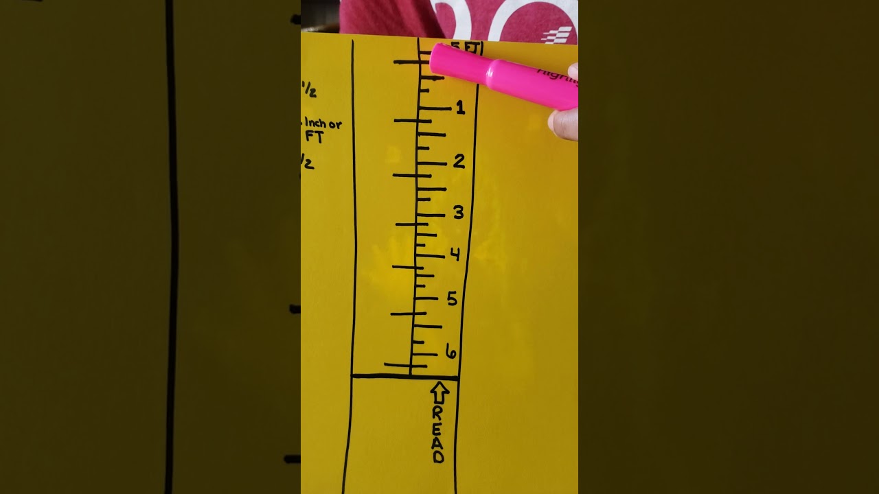 How to read the height bar - YouTube